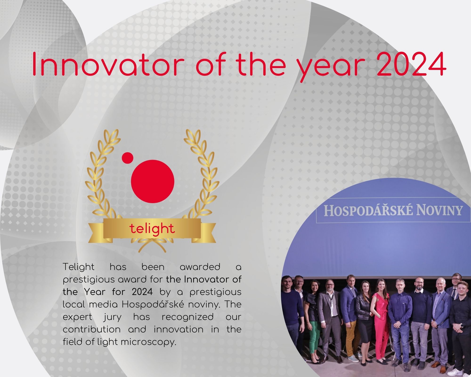 Innovators of the Year 2024 - Telight • Telight