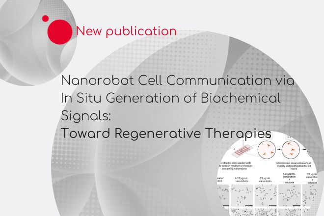 Glucose-powered nanorobots mimic cellular communication • Telight